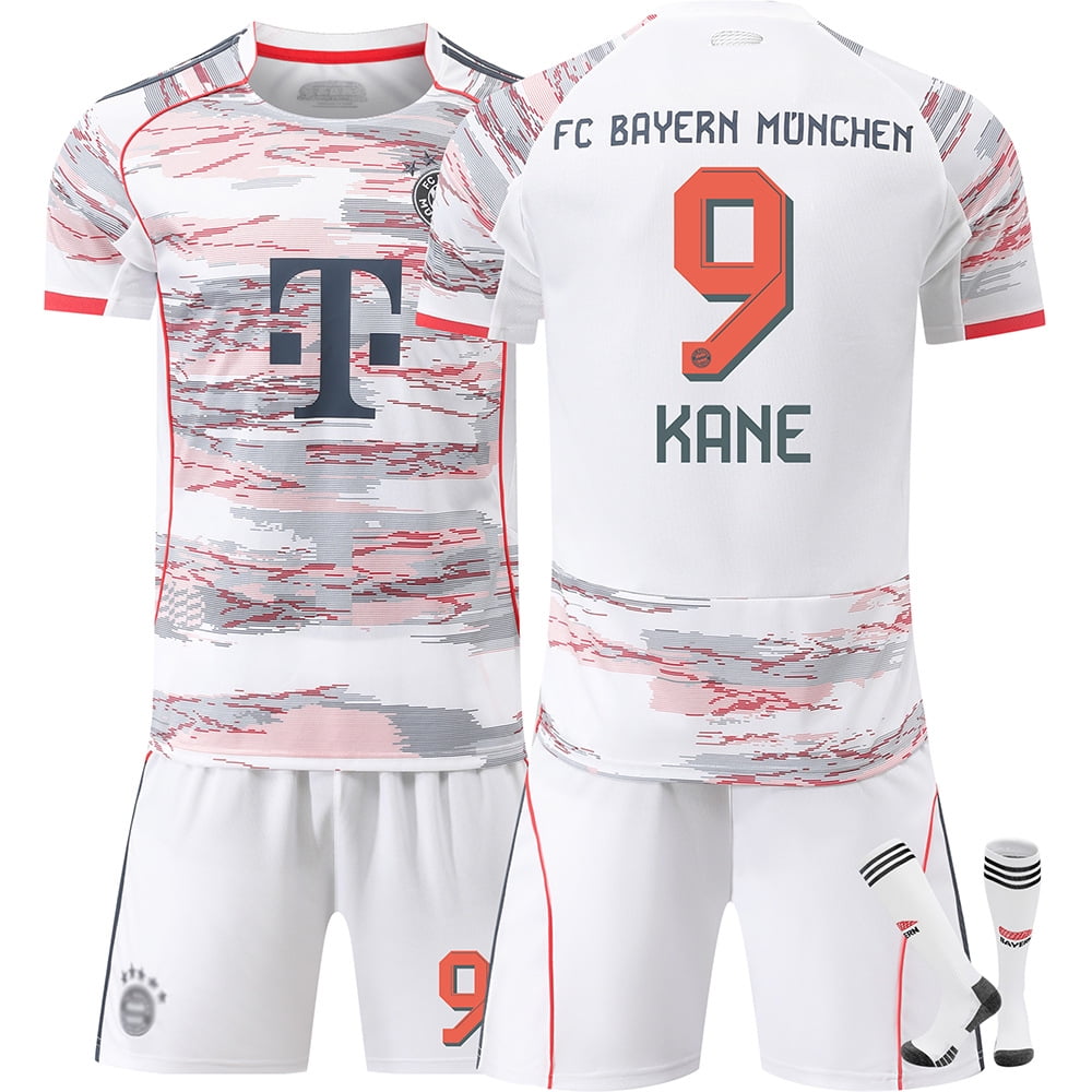 25/26 FC Bayern Away Soccer Activewear No.9 KANE Fans Training Football ...