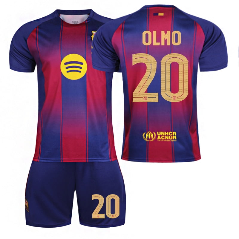 25/26 Football jersey NO.10 jersey set for Men/Kids Soccer Uniform ...
