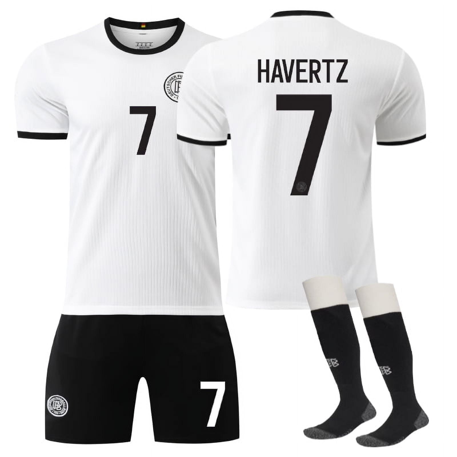 25/26 Germany Home Soccer Jerseys No.7 HAVERTZ for Kids Boys Men Fan Version - Walmart.com