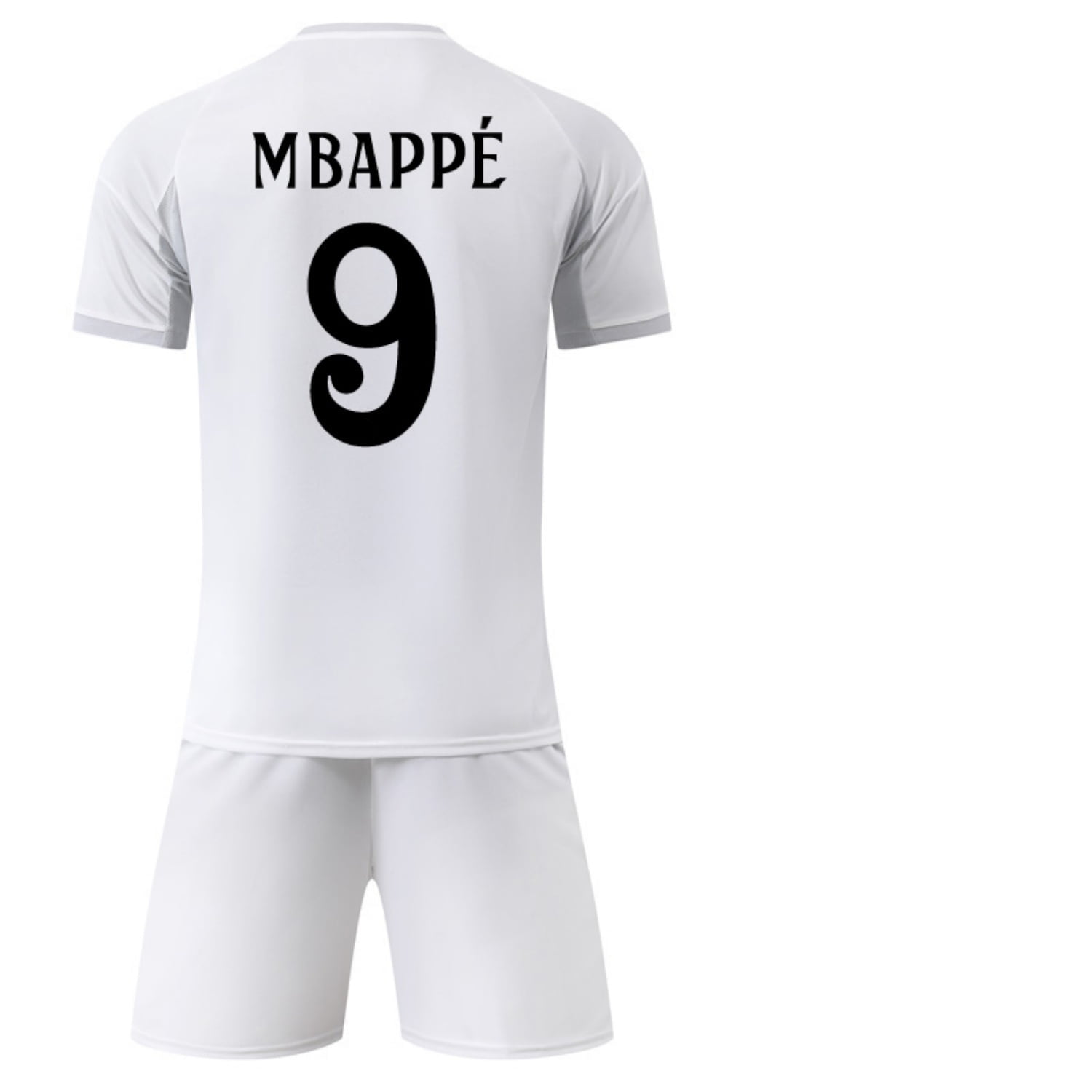 25/26 Home Soccer Shirt with Mbappe 9 Printing - Walmart.com
