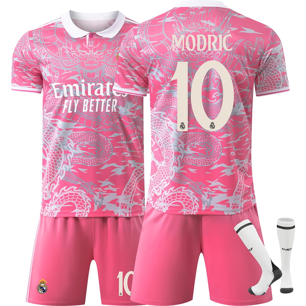 25/26 Madrid Dragon Pattern Soccer Activewear No.10 MODRIC Fans ...