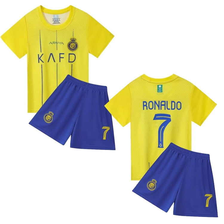 25/26 Madrid No.7 RONALDO Home football jersey fan training jersey set ...