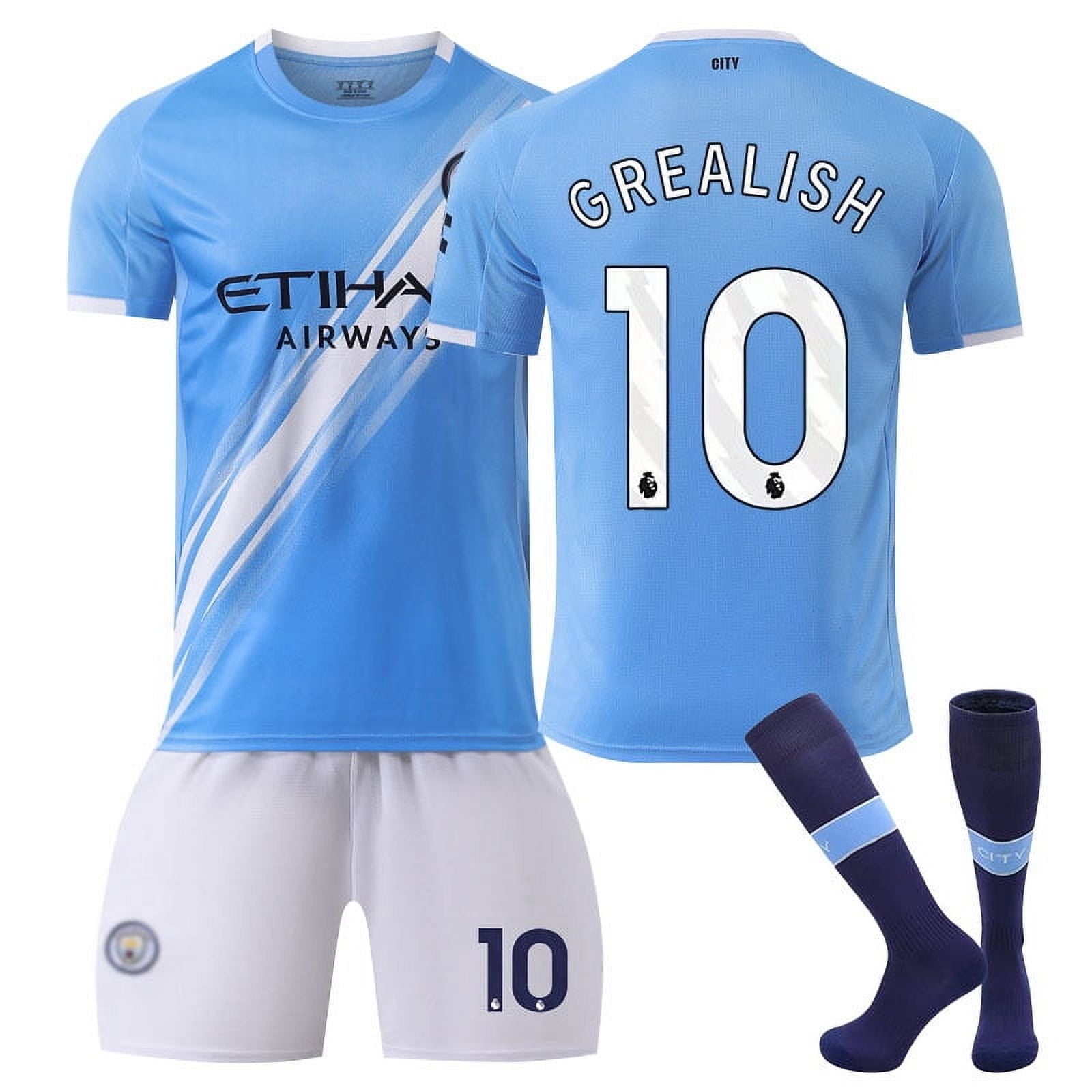 25/26 Manchester City home football jersey new season No.10 Grealish ...