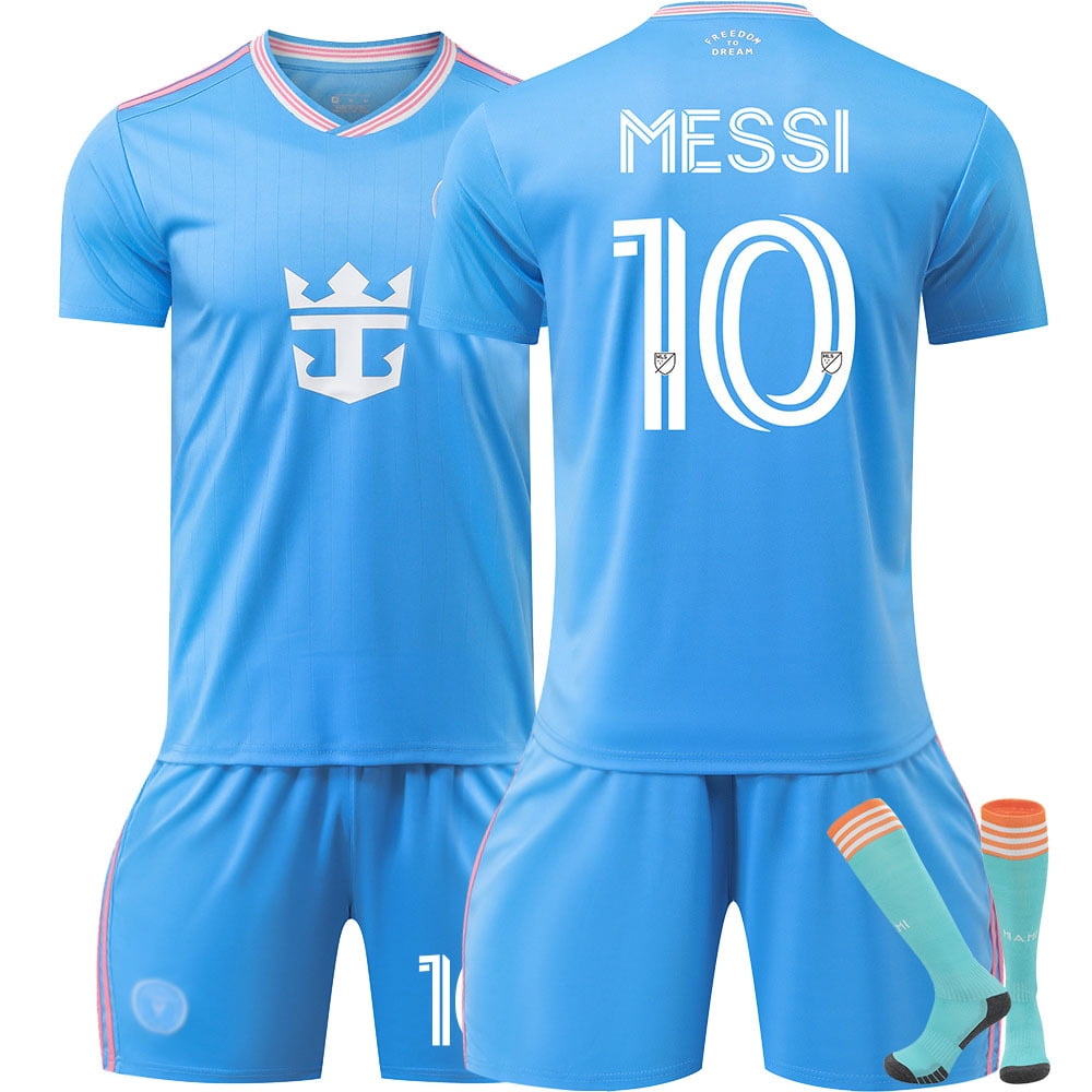 25/26 Miami 2nd Away Soccer Activewear No.10 ME_SS_I Fans Training ...