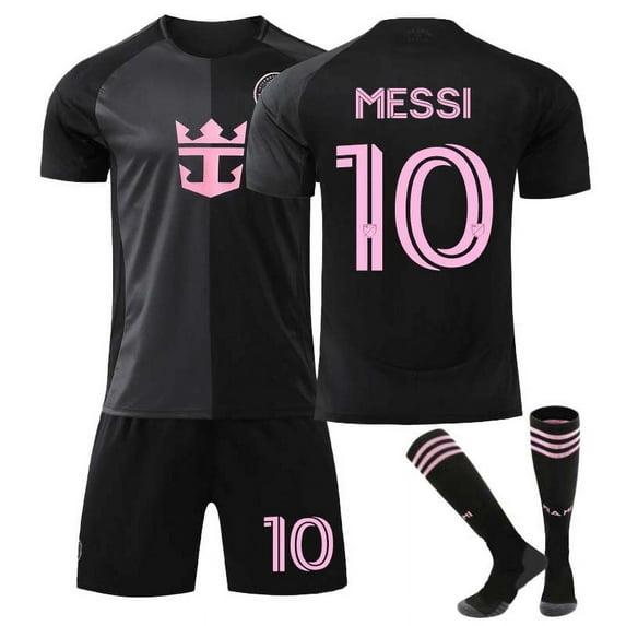 25/26 Miami Away Soccer Activewear No.10 MESSI Fans Training Football ...
