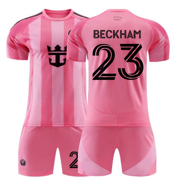 25/26 Miami Football Team Jersey Pink Jersey Sports T-shirt Boys Adult ...