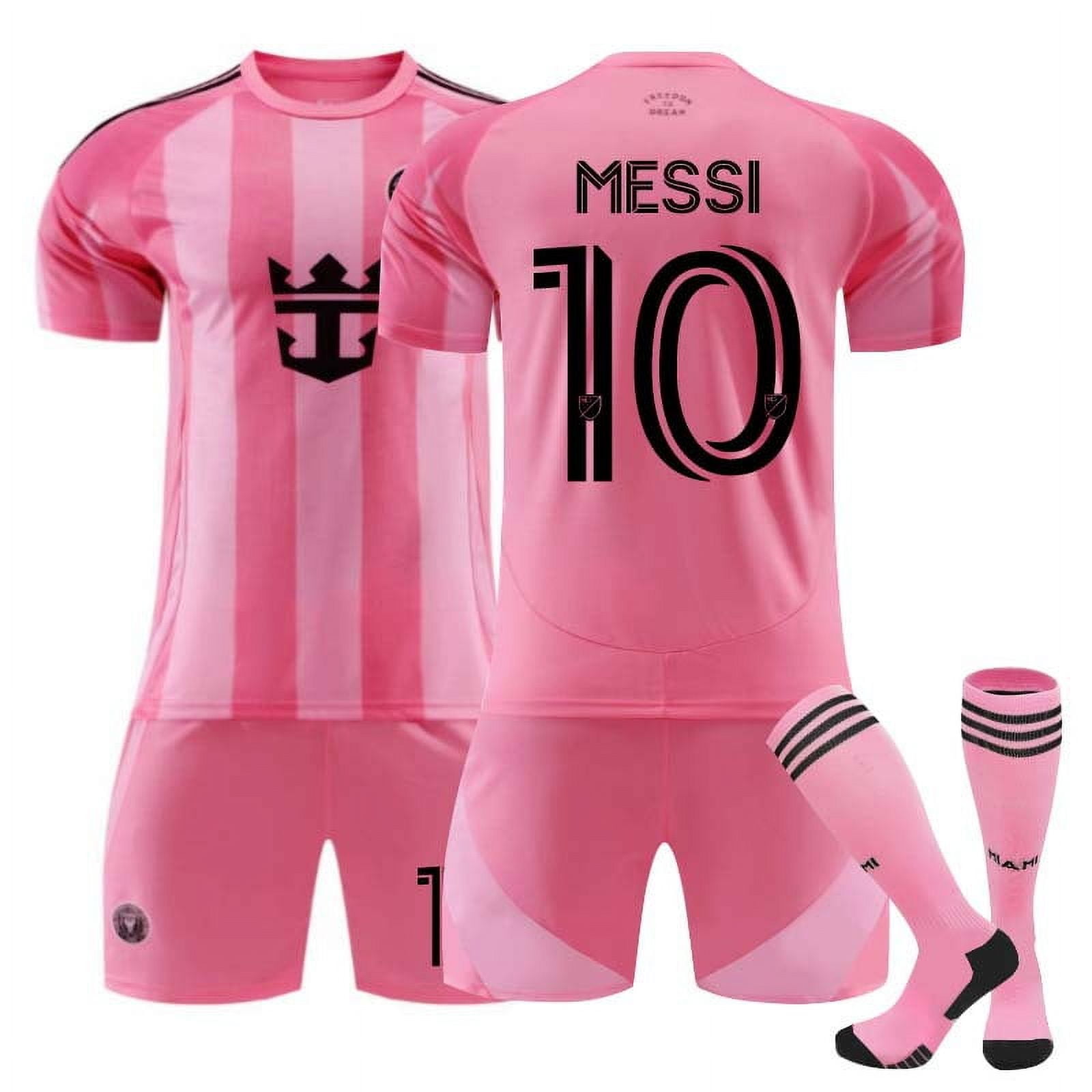 25/26 Miami Home Soccer Activewear No.10 ME_SS_I Fans Training Football ...