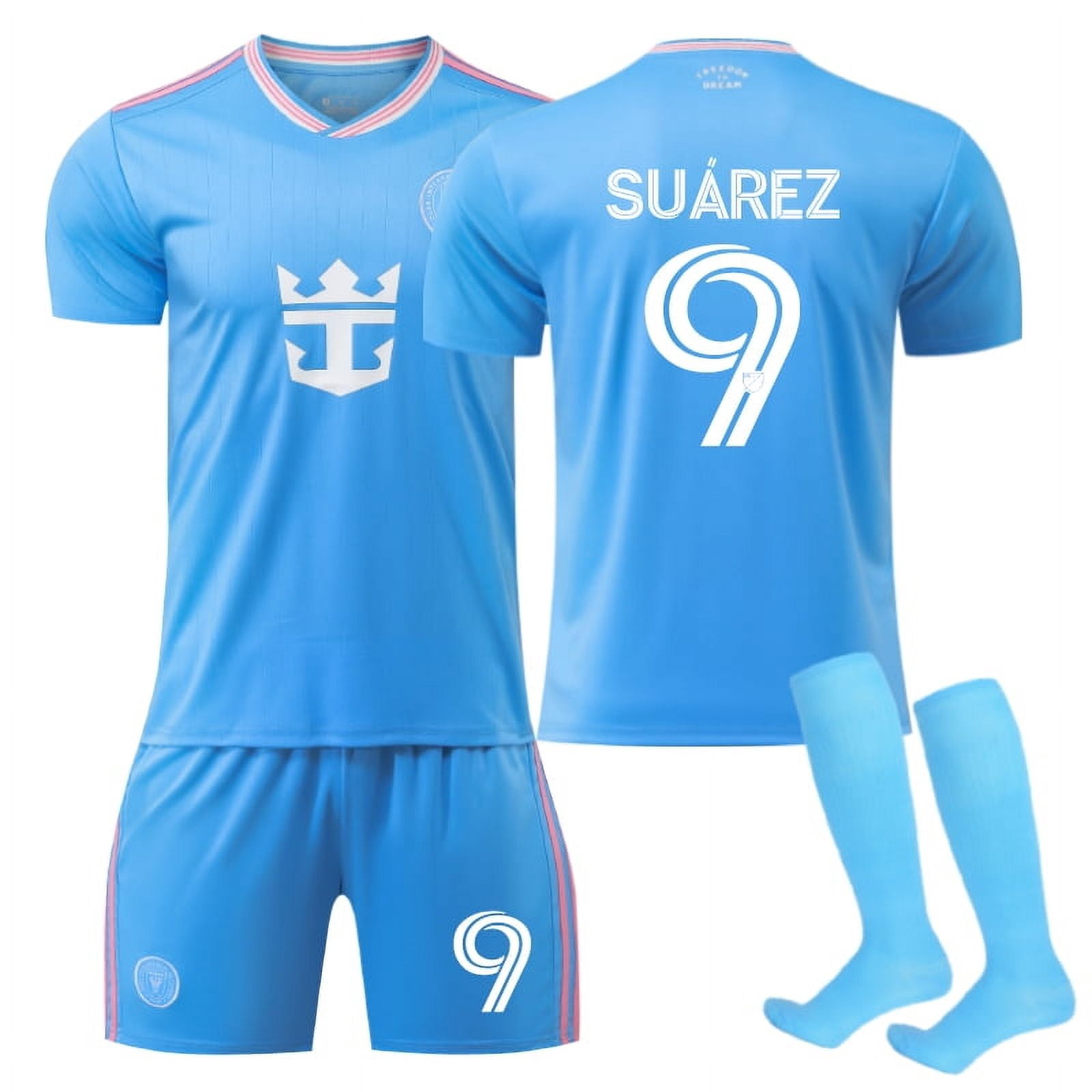 25/26 Miami The second away Soccer Activewear No.9 SUAREZ Fans Training ...