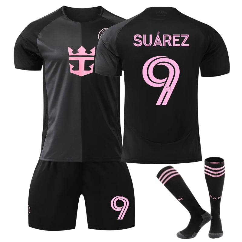 25/26 Miami away Soccer Activewear No.9 SUAREZ Fans Training Football ...