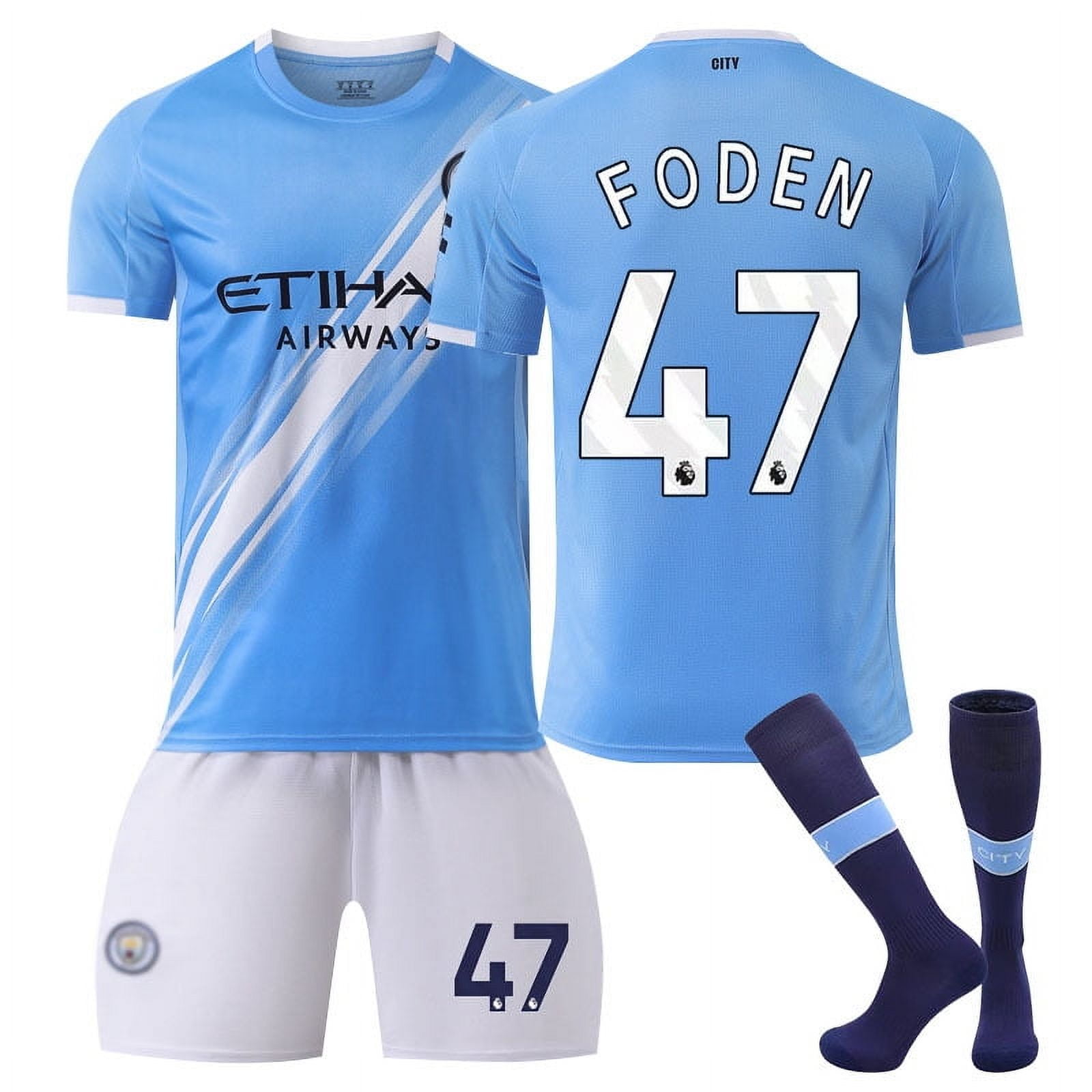 25/26 New Season Manchester City Home Football Jersey No.47 Foden ...
