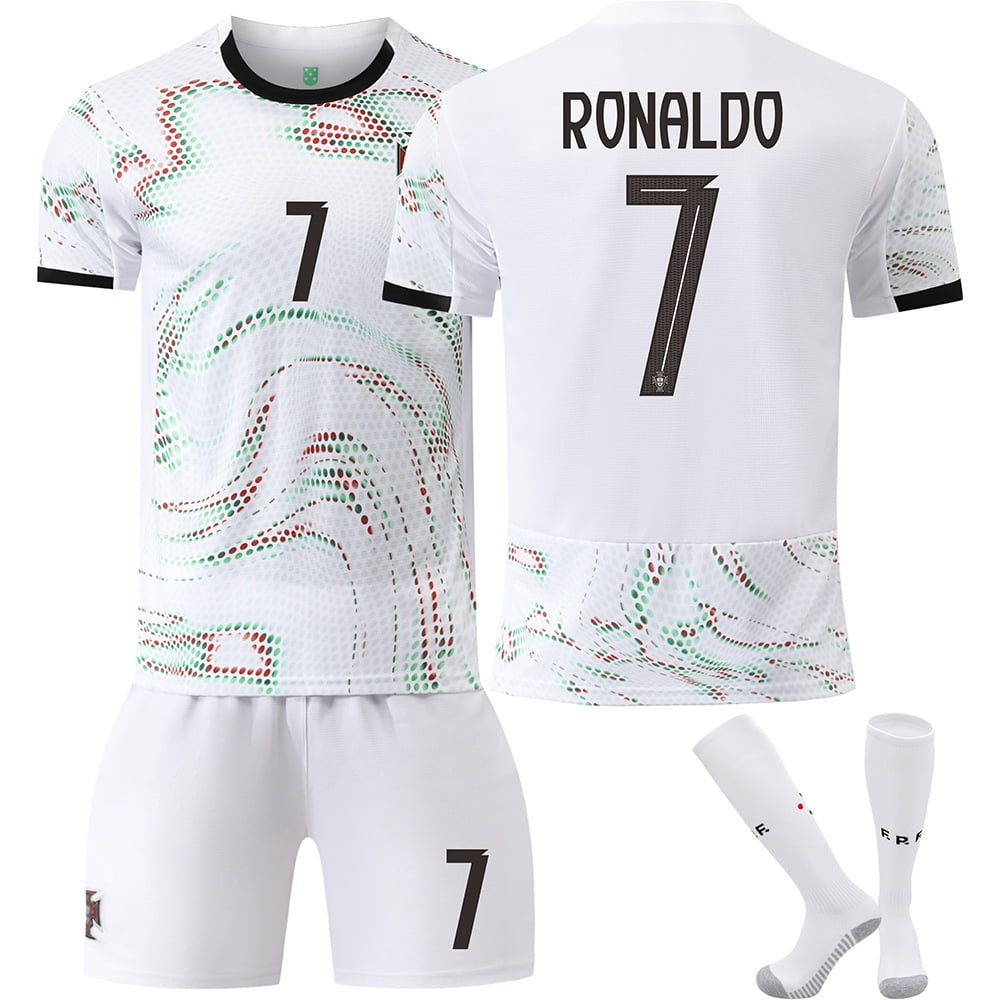 25/26 Portugal Soccer Activewear No.7 RONALDO Fans Training Football ...