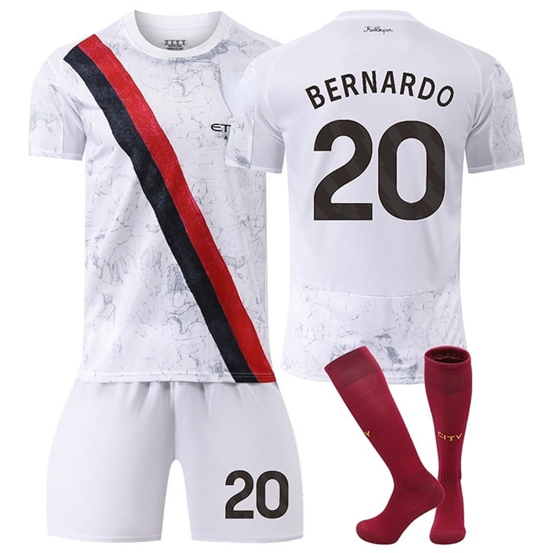 25/26 The Blue Moon Army Away Soccer Shirt #20 Bernardo Fans Training ...