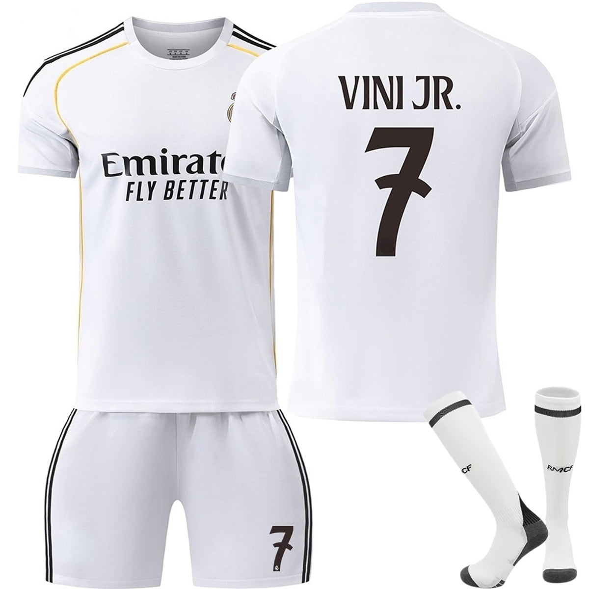 25/26 The Galactics Home Soccer Activewear Print #7 Vini Jr Fans ...