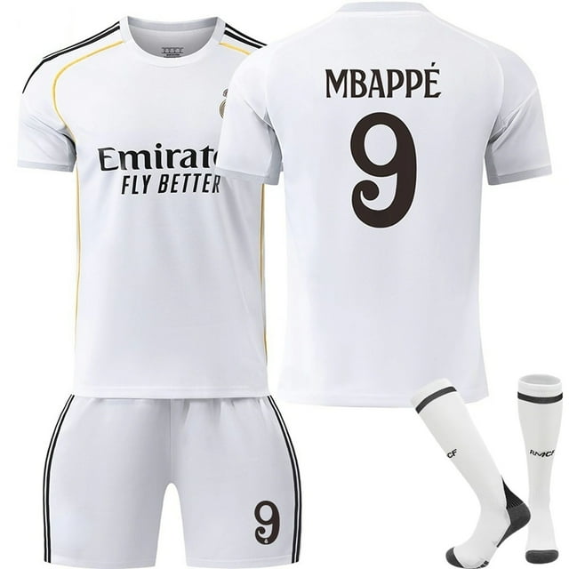 25/26 The Galactics Home Soccer Activewear Print #9 Mbappe Fans ...