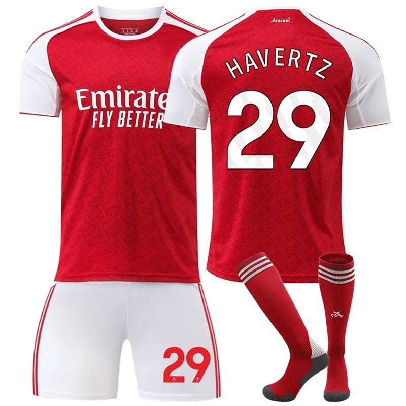 25/26 The Gunners Home Soccer Shirt #29 Havertz Fans Training Soccer ...