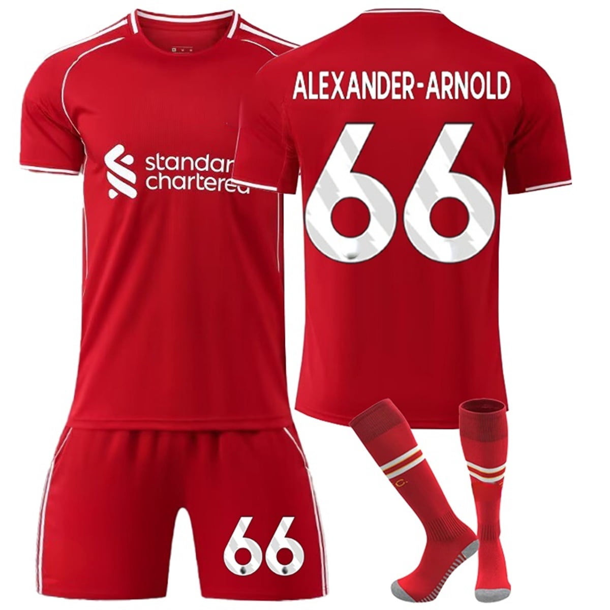 25/26 The Reds Home Soccer Shirt #66 Alexander-Arnold Fans Training ...