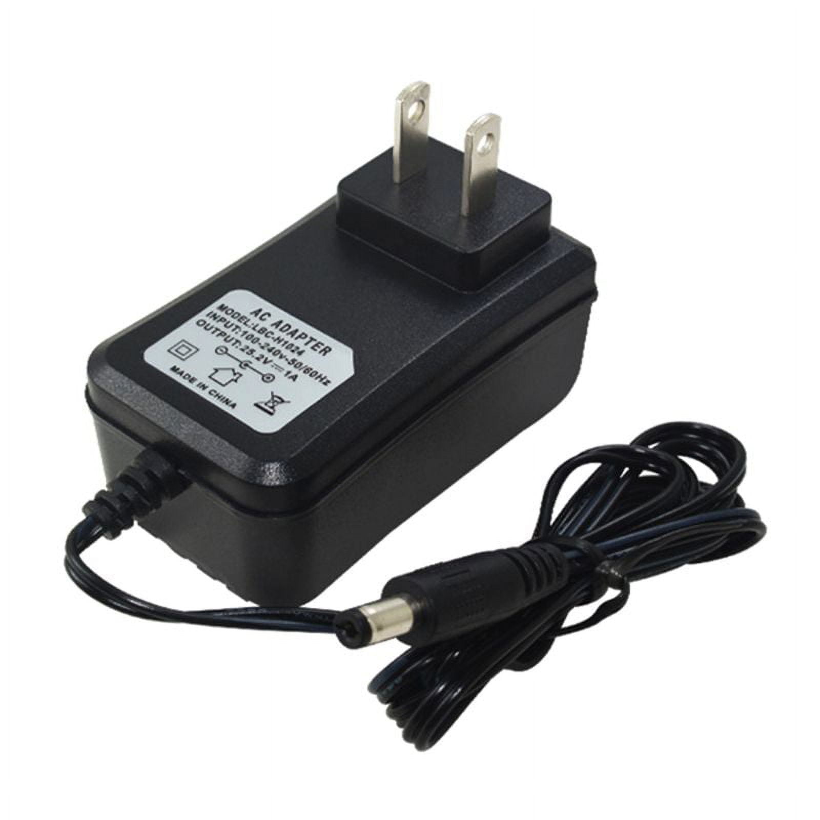 25.2V Power Adapter Charger Power Adapter for 6 Series 21.6V 22.2V 24V ...