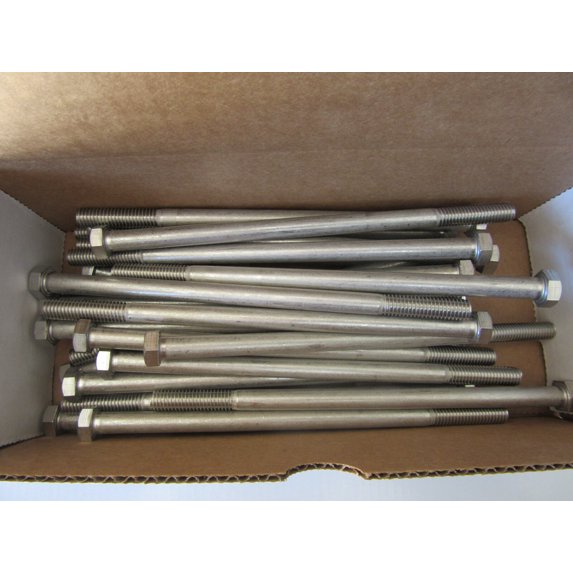 (25) 3/8-16 X 7-1/2" Stainless HHCS Hex Head Bolts NEW!!! Free 2 Day ...