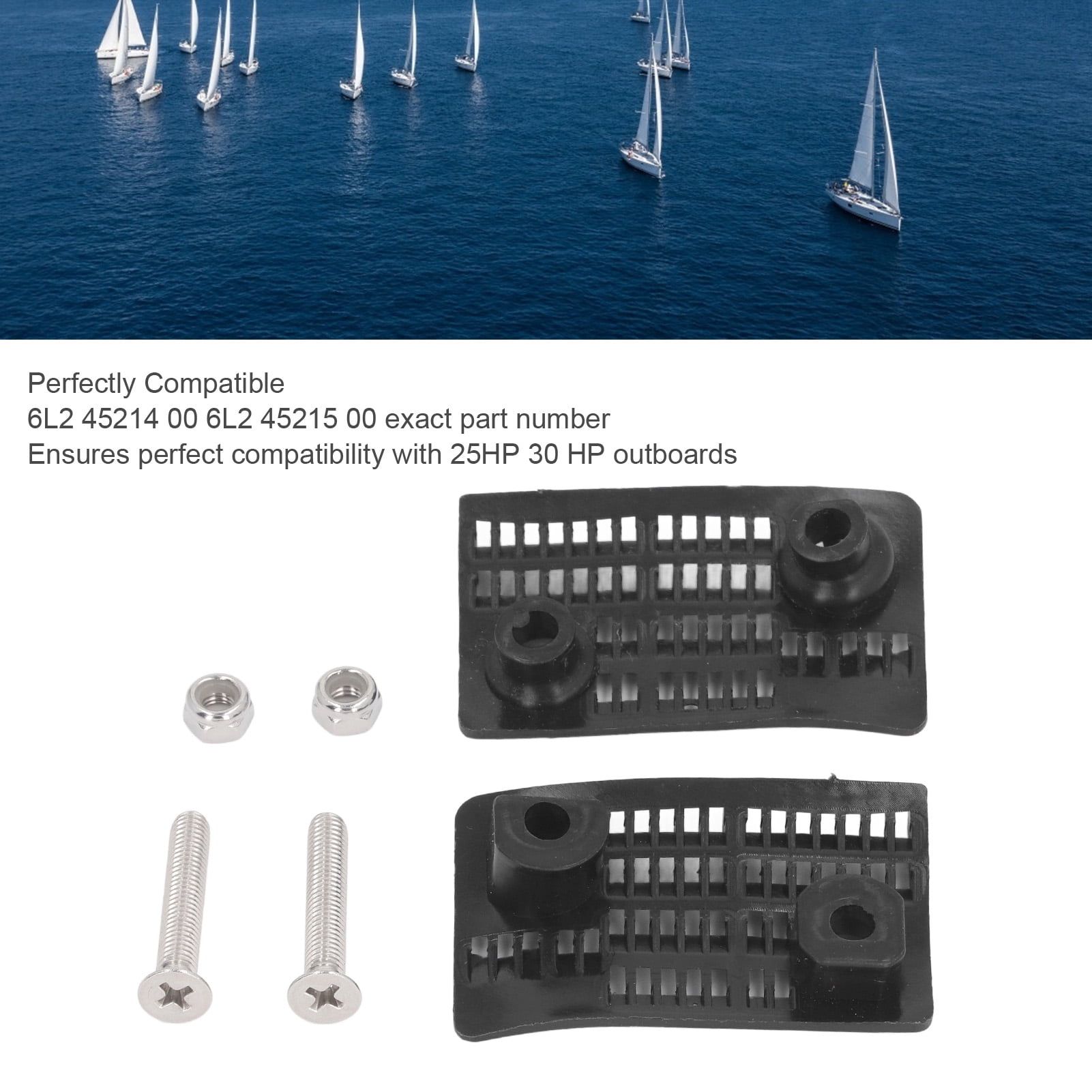 25/30HP Outboard Engine Water Inlet, Durable Plastic Cover Set ...