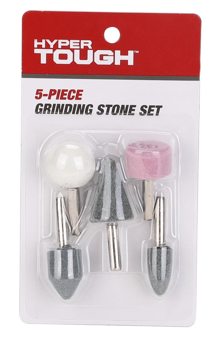 Hyper Tough Three Color/Grit Grinding Wheel Stone Set 5 Piece, 25-313HT ...
