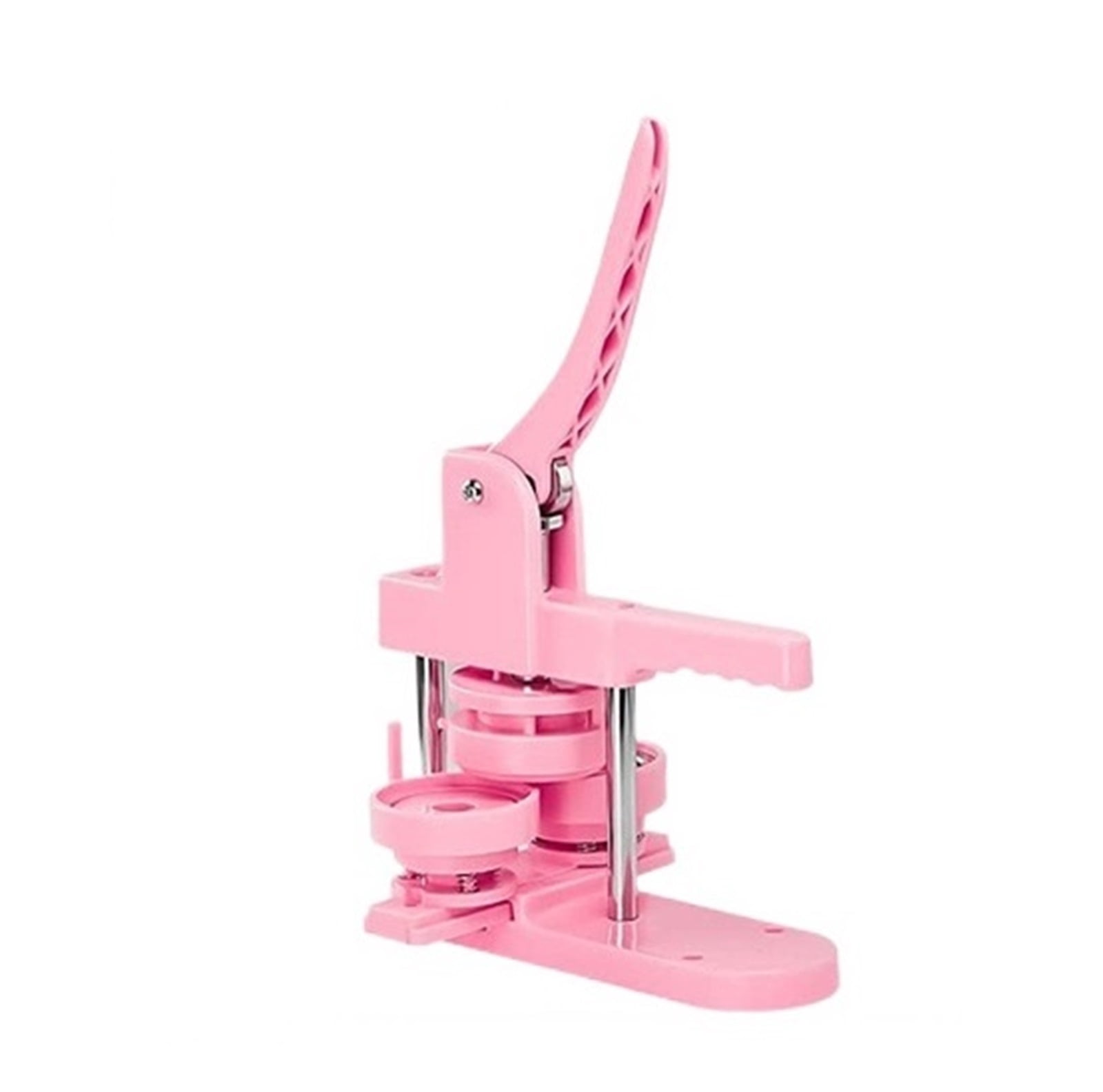 25/32/58MM Pink Button Maker Machine Multiple-Size Badges Set, 100 Pcs ...