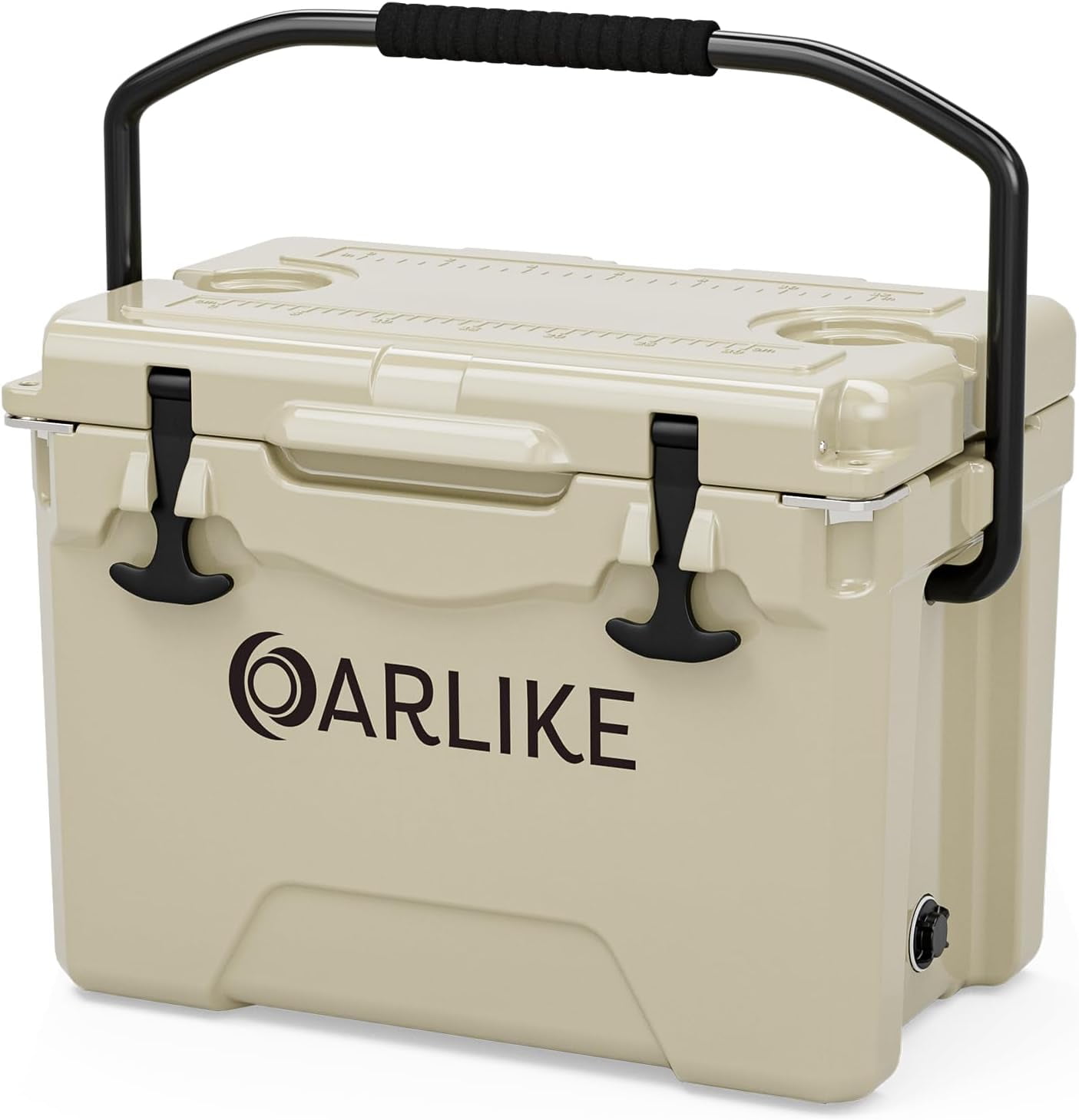 25/35 Quart Hard Camping Cooler, Portable Insulated Ice Chest Cooler ...