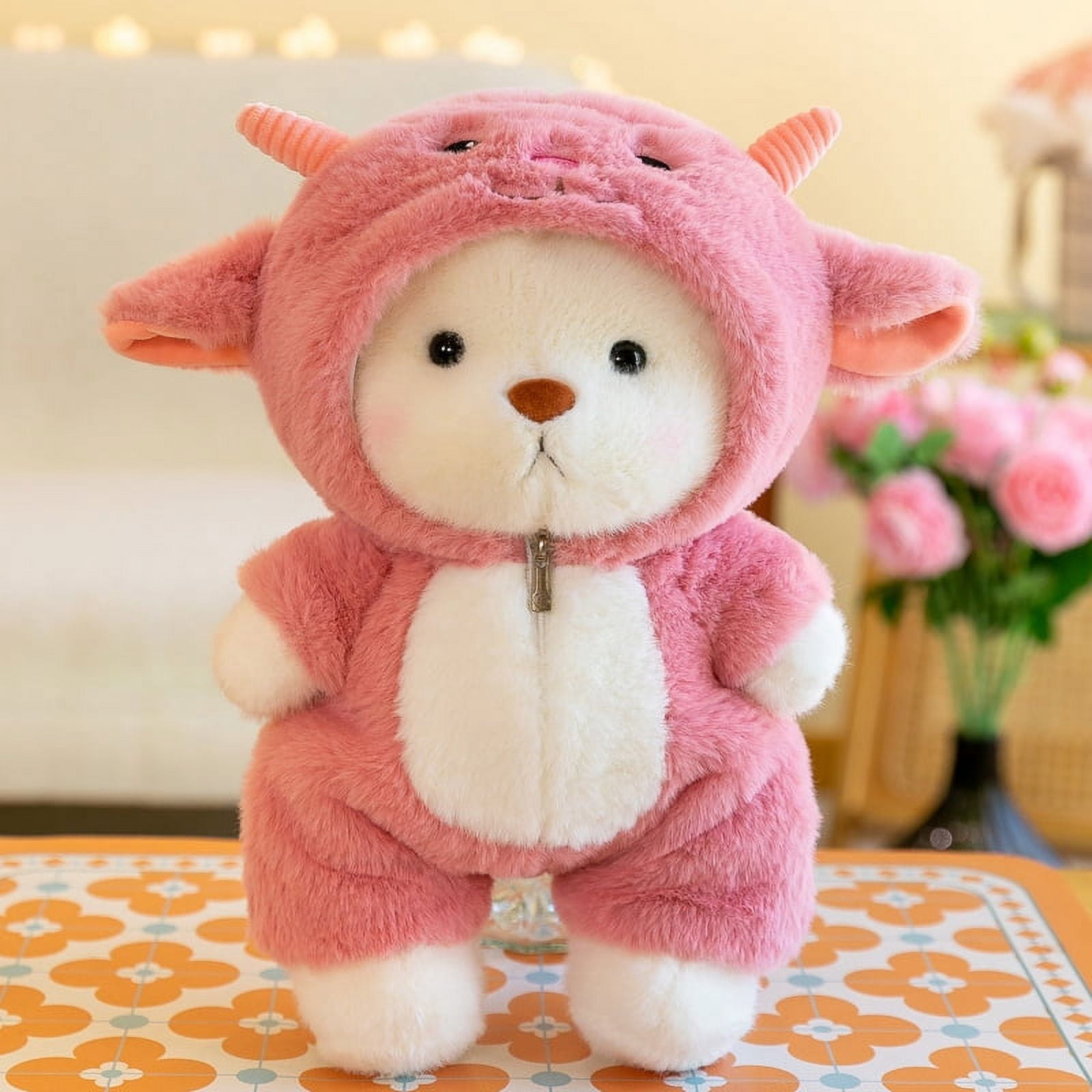 25/35cm Anime Cosplay Joint Bear Plush Toy Cute Stuffed Animals Bunny ...