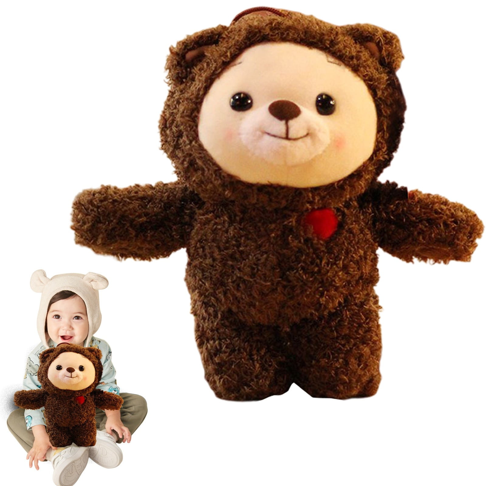 25/38cm Bear Deer Rainbow Teddy Bear Sofa Home Bed Dolls Stuffed Toys Plush Bear For Kids ...