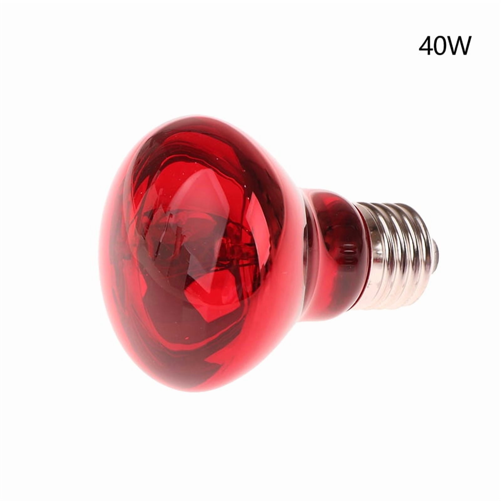 25/40/50/60/75/100W E27 UVA Poultry Bulb Infrared Night Light Day ...
