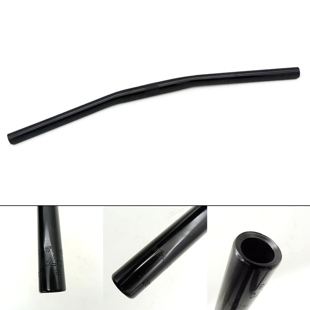 25.4X560 Narrow Cow Horn Type Swept Back Curved Bike Handlebars Cruiser ...