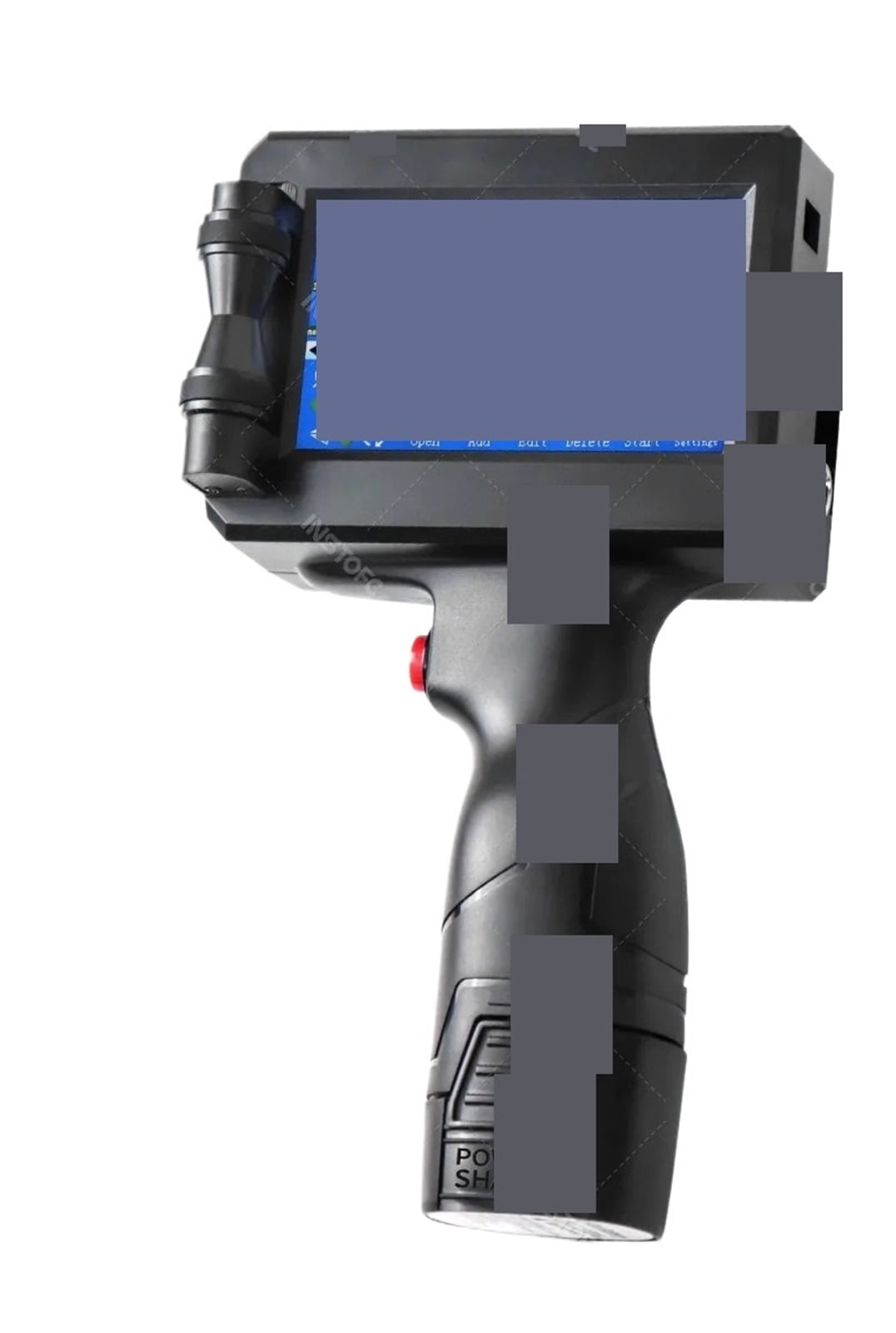 25.4mm Handheld Inkjet Printer Assembly Line Label Packaging Bag Qr ...