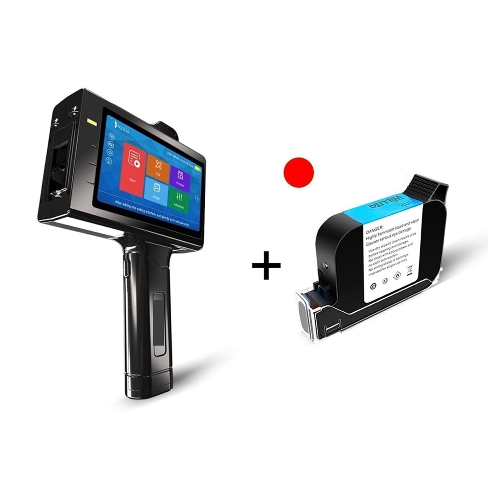 25.4mm Intelligent Handheld Inkjet Printer Is Portable, Can Print Logo ...