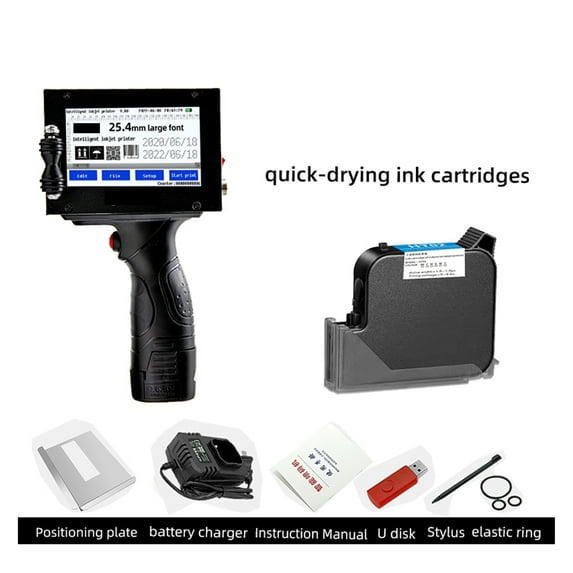 25.4mm One-inch Handheld Inkjet Printer Portable Production Date LOGO ...