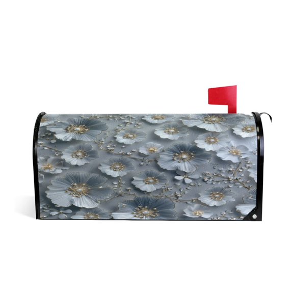 25.4x20.78" Magnetic PVC Mailbox Cover Letter Box Cover Mailbox Wraps ...