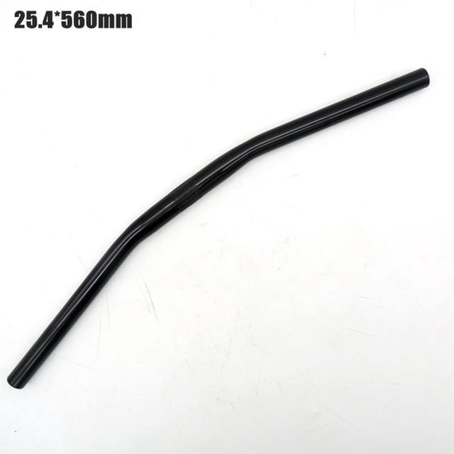 25.4x560 narrow cow horn type swept back curved bike handlebars cruiser ...