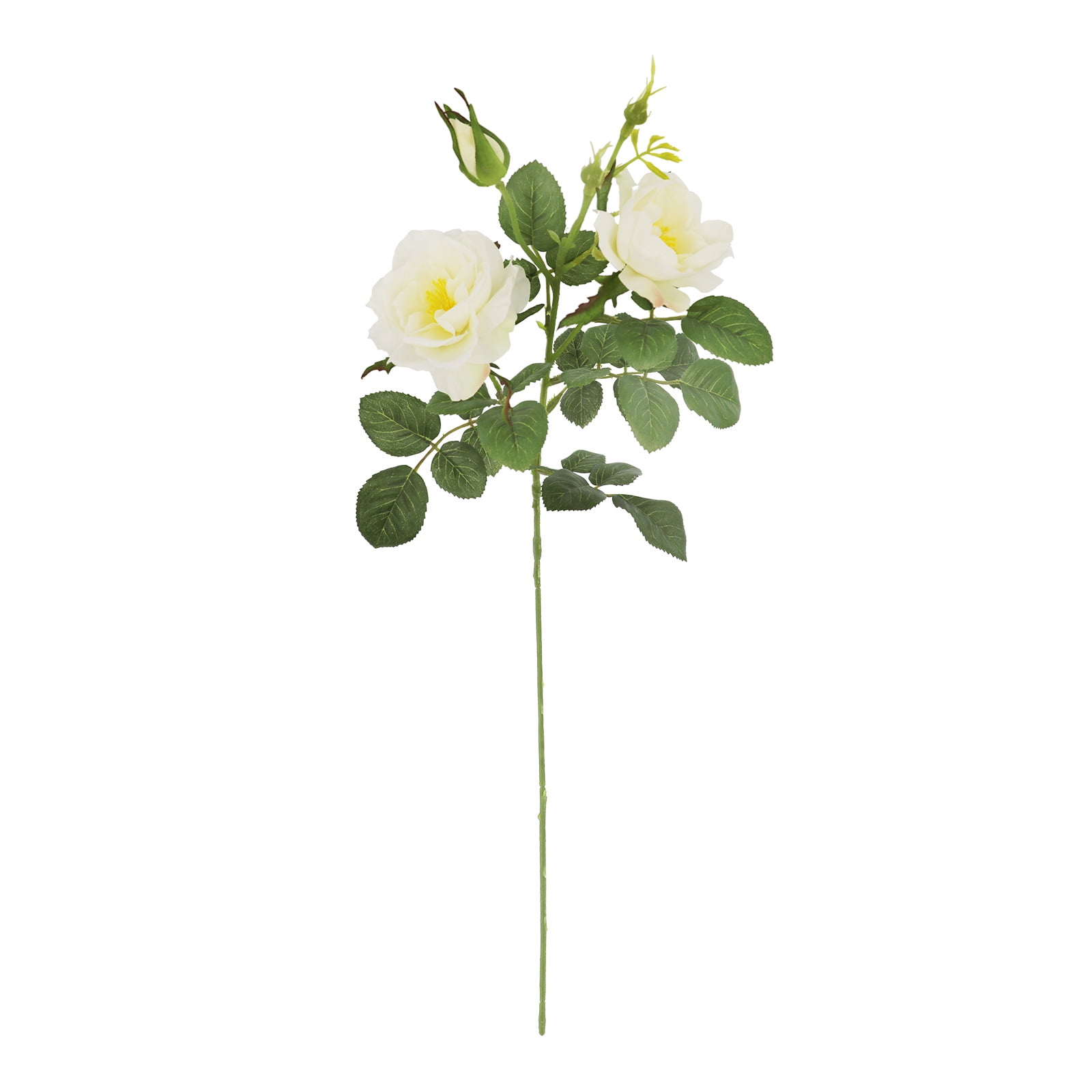 25.5" White Gallica Rose Stem by Ashland® - Spring Floral and Greenery ...