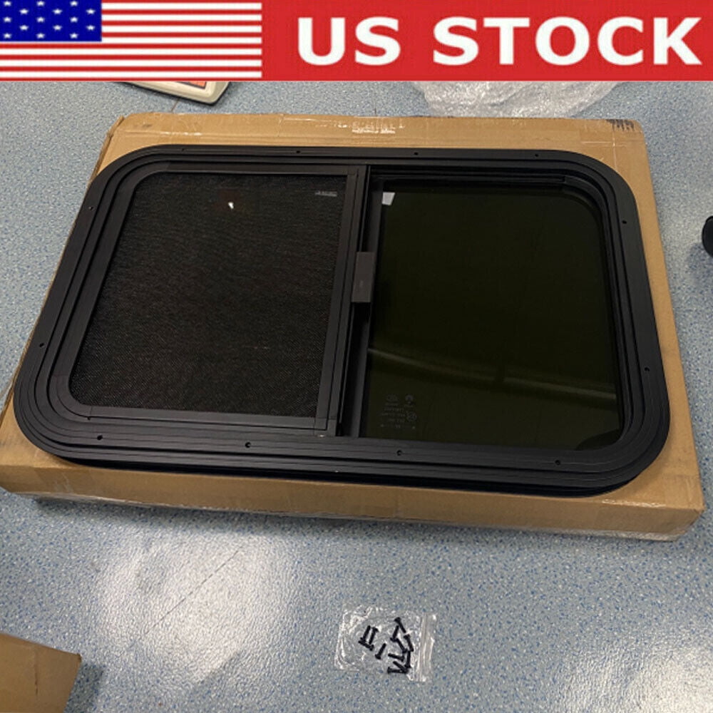 25.5" Width x 16.5" Height Horizontal Slider RV Window Cargo Camper Van ...