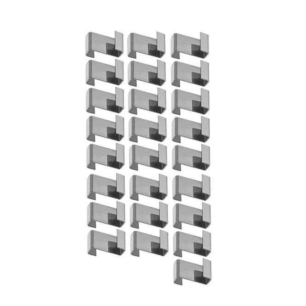 25/50/100 Pcs Stainless Steel Greenhouse W Glass Clips Greenhouse ...
