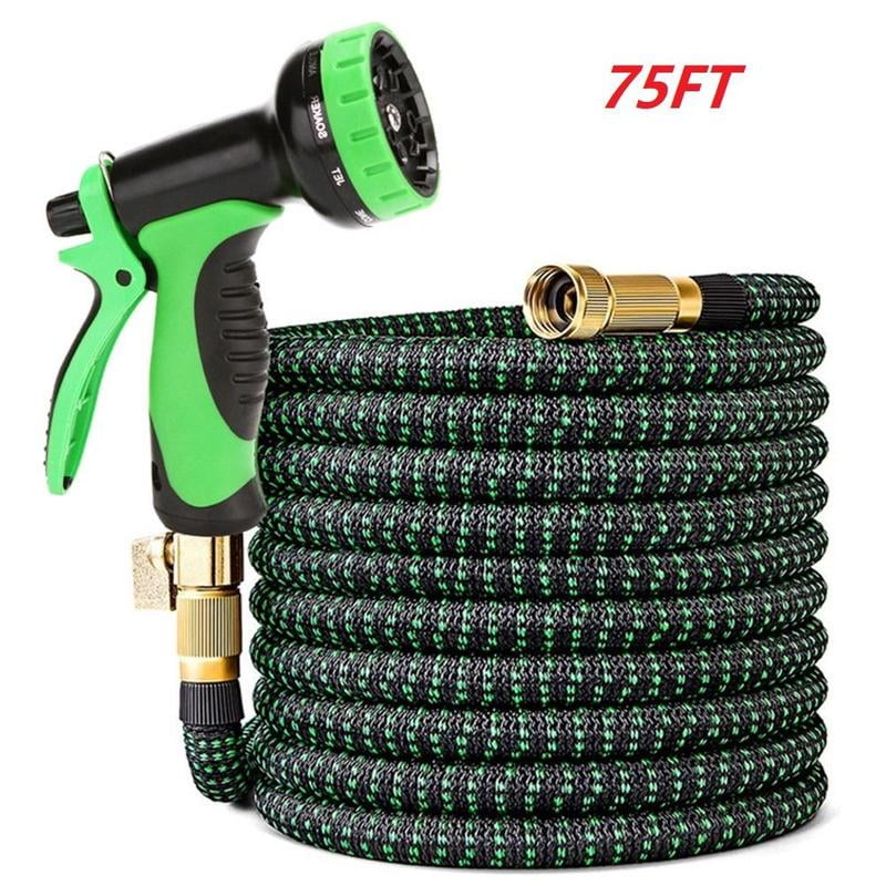 25/50/75/100FT Expandable Garden Hose, Water Pipe With 10-Function ...