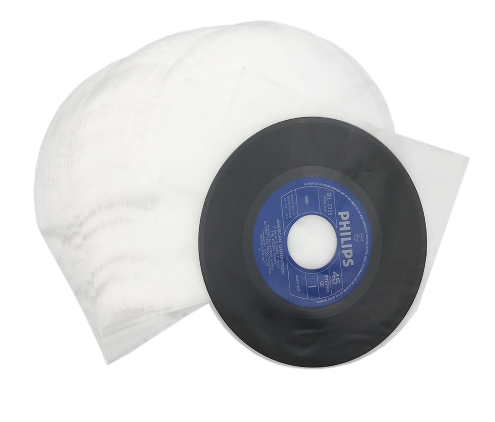 25/50PCS Clear Anti-static 3 Mil Plastic Vinyl Record Inner Sleeves For ...