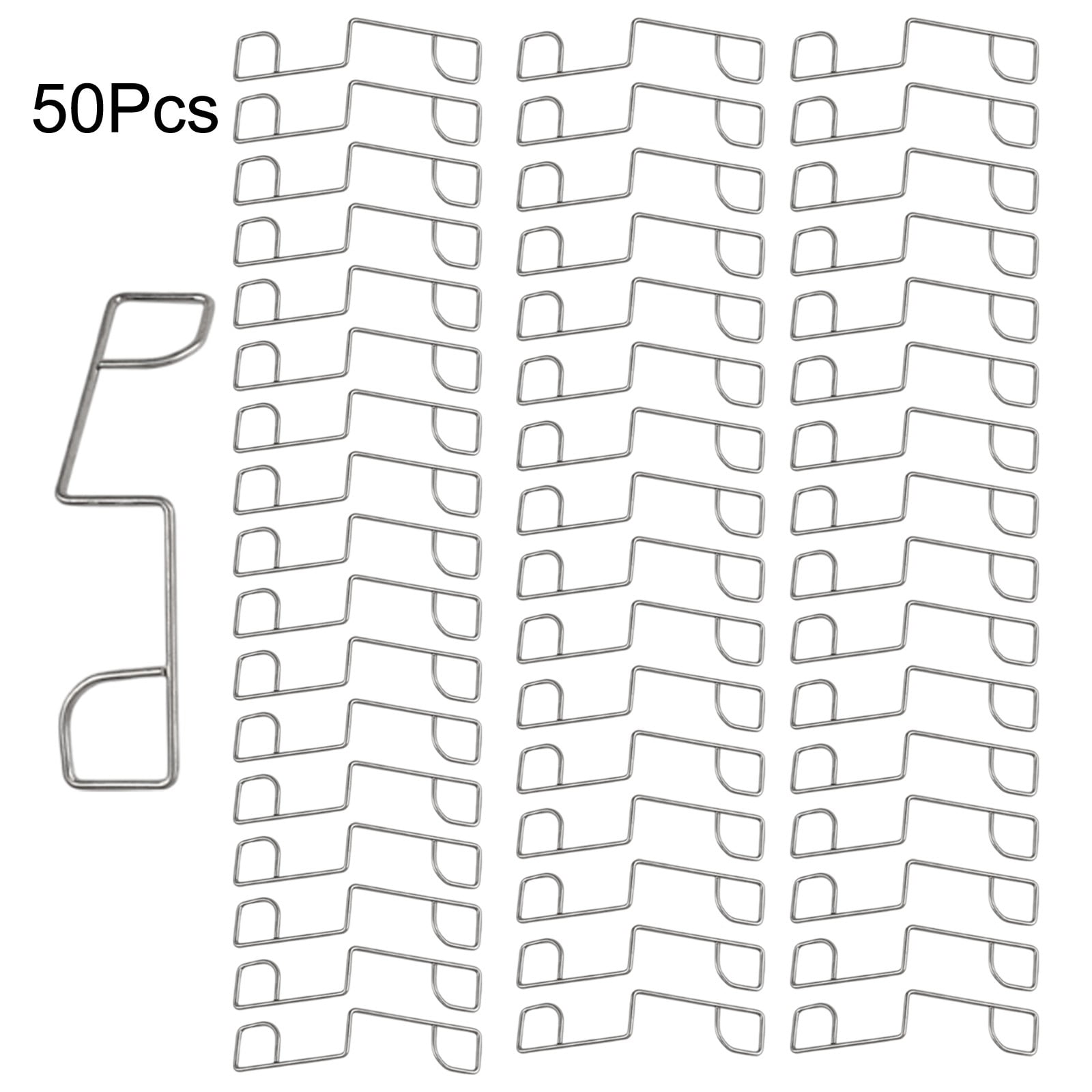 25/50PCS Fence Panel Clip Stainless Steel Fence Panel Wedges Noise ...