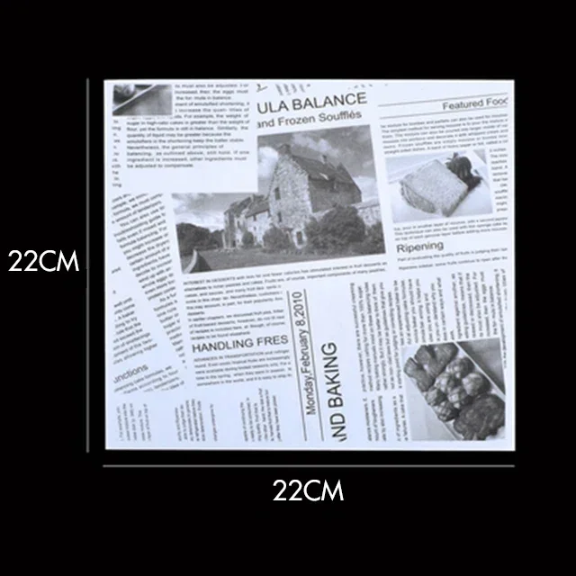 25/50Pcs Deli Paper Sheets, Waxed Paper Liners for Plastic Food Basket ...