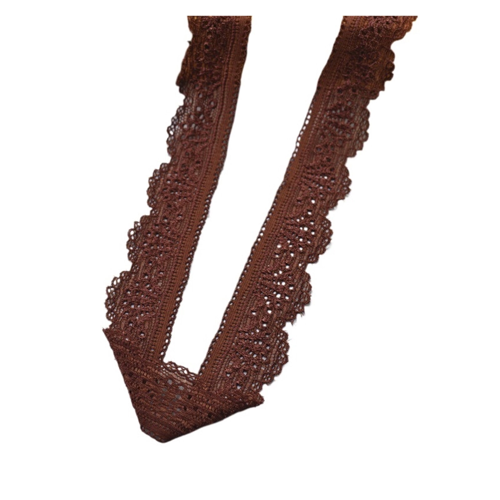 25/50Yards Elastic Lace Ribbon 30mm Wide Lace Embroidered Cotton ...