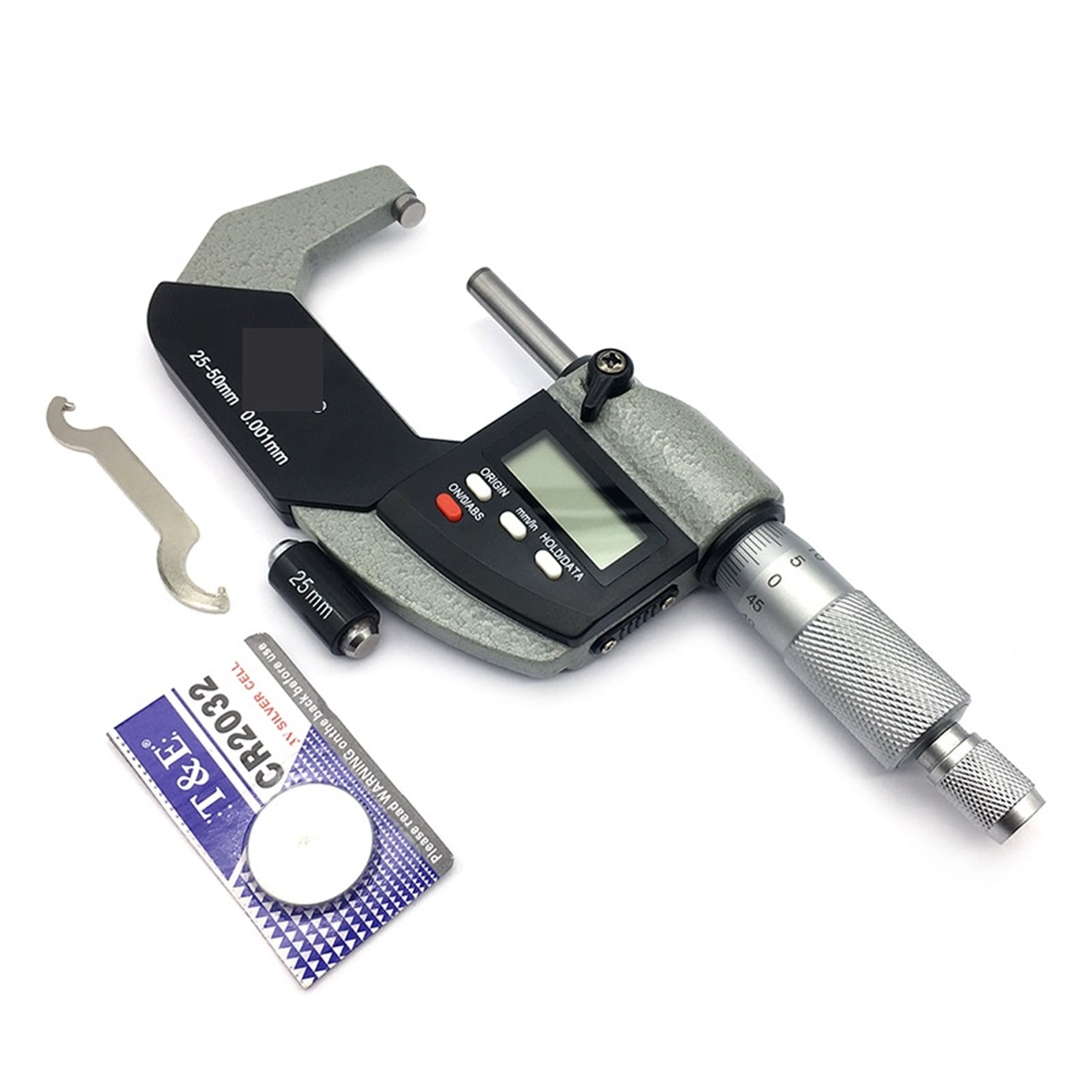 25-50mm 0.001mm Electronic Outside Micrometers Digital Tools Caliper ...