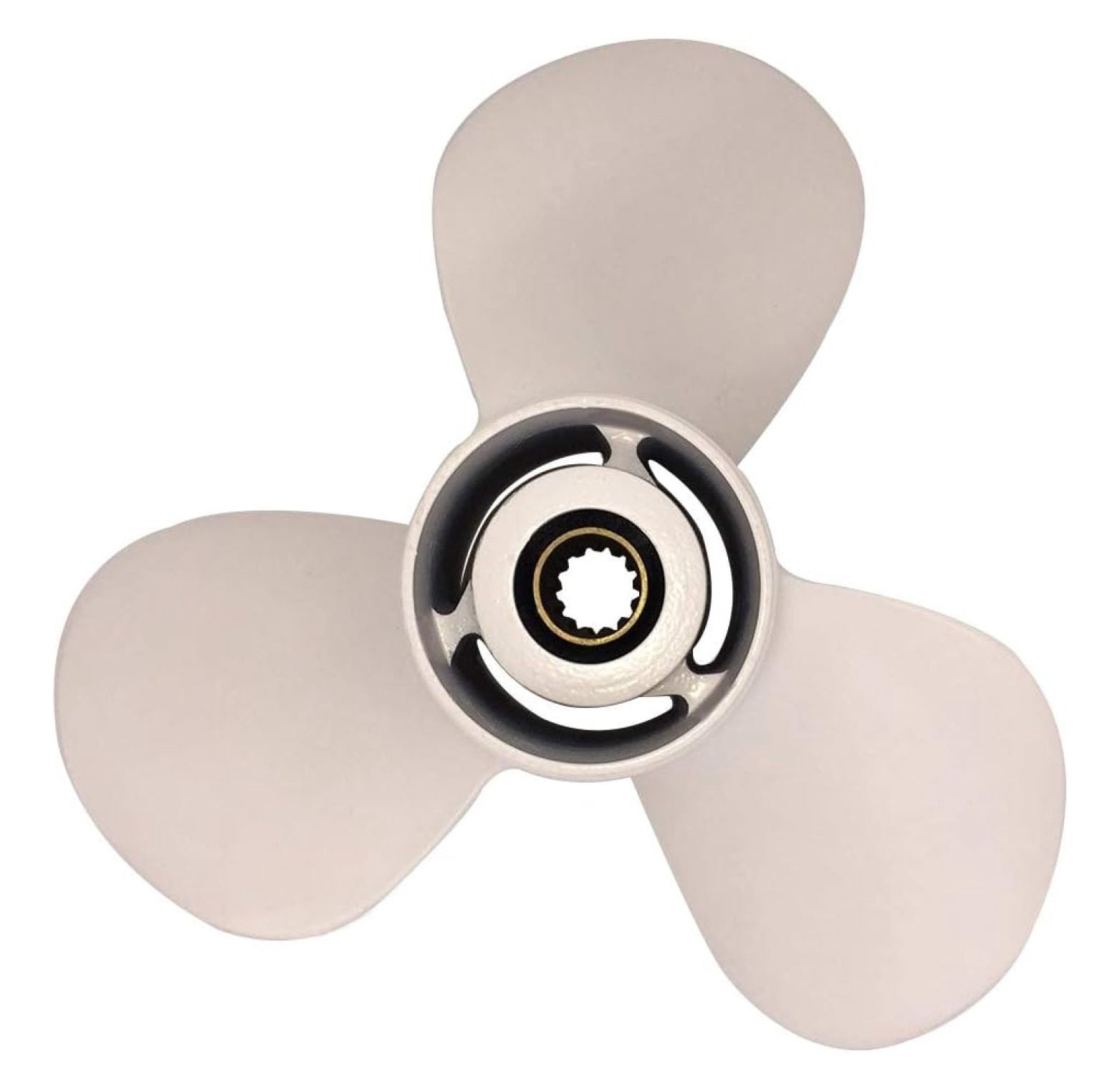 25-60hp Outboard Aluminum Propeller for T25/F40/F50/40HP/48hp/50hp/F60 ...