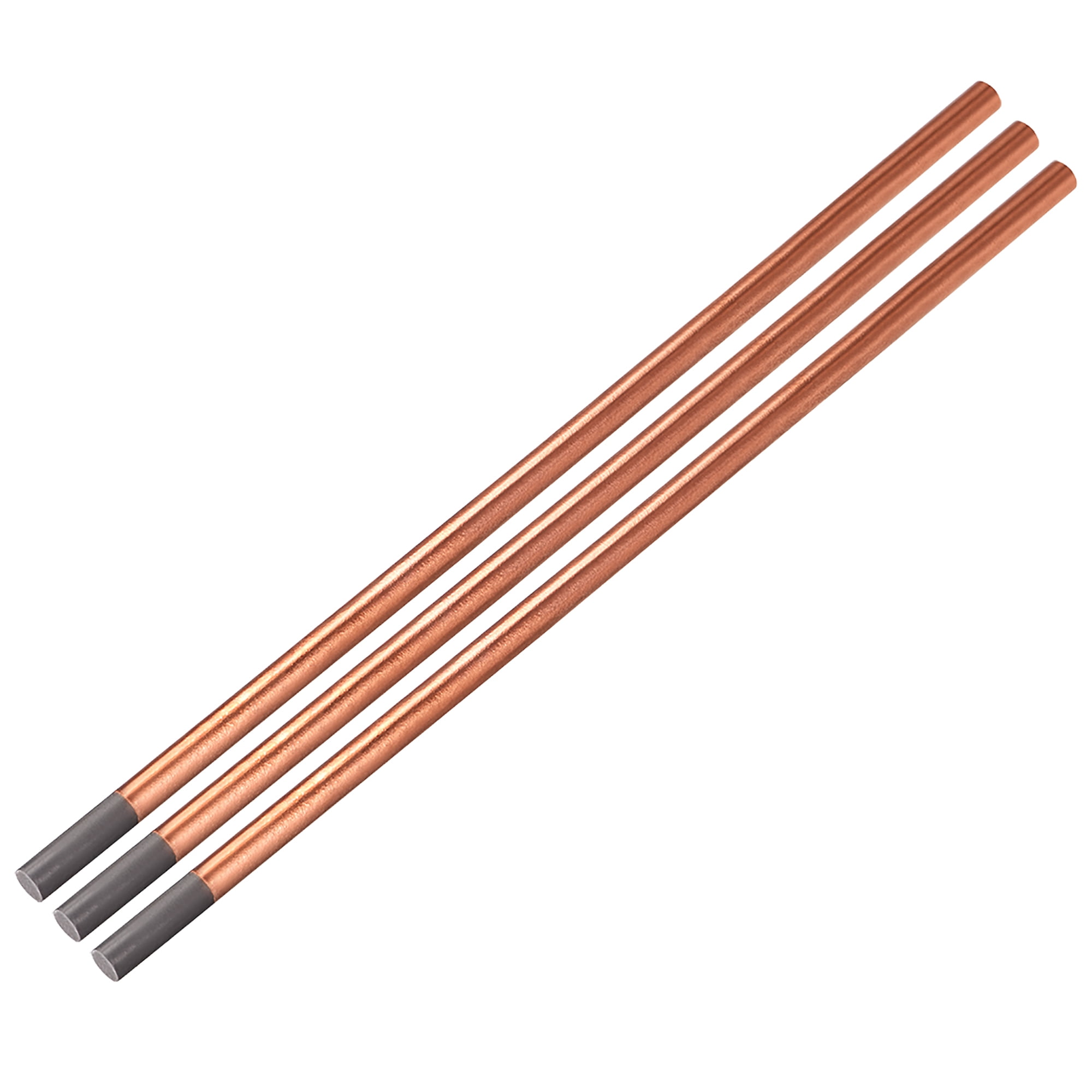 25/64" x 14" Carbon Gouging Rods Copperclad Electrodes 3pcs - Walmart.com