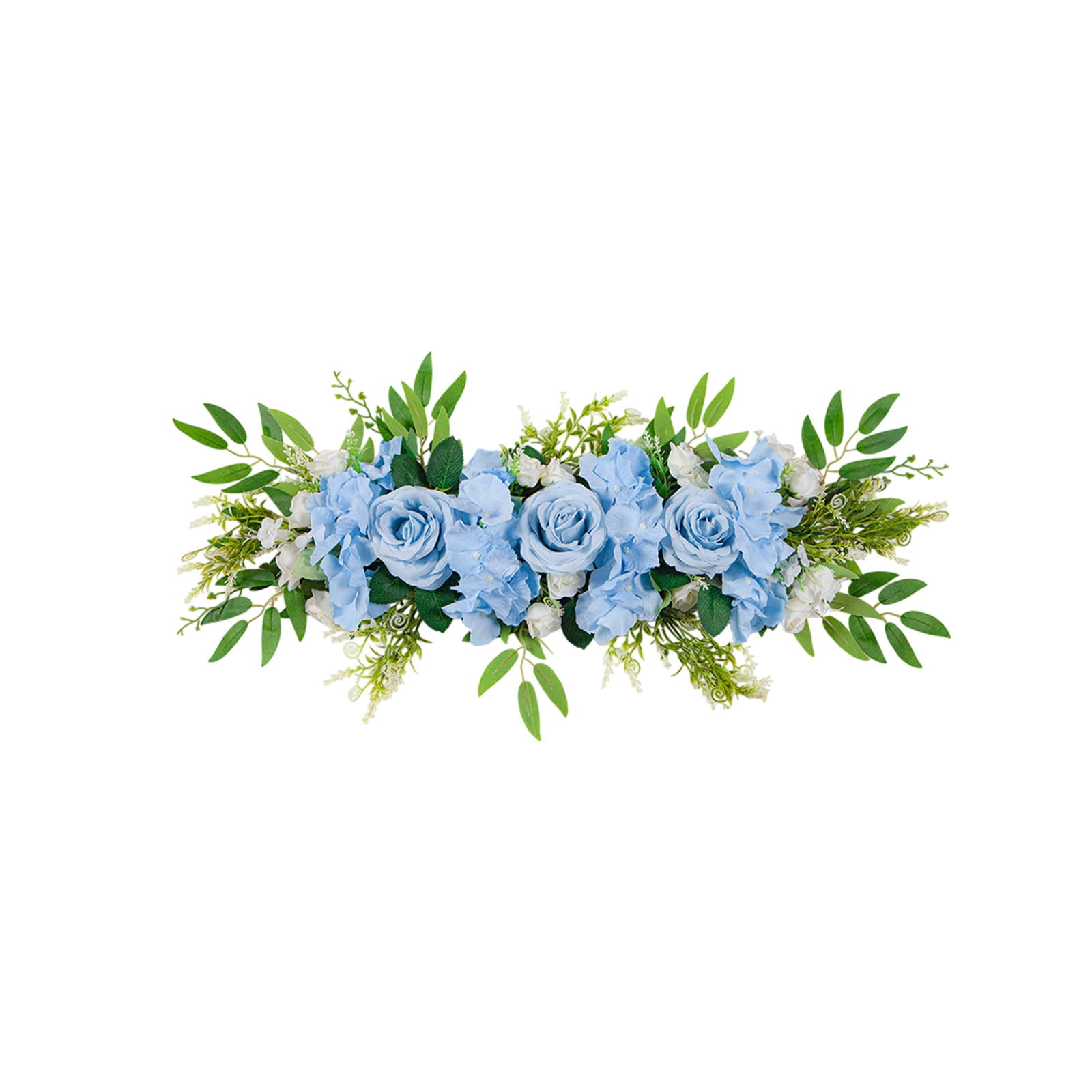 25.6inch Artificial Rose Peony Flower Swag Front Door Peony Floral Arch ...