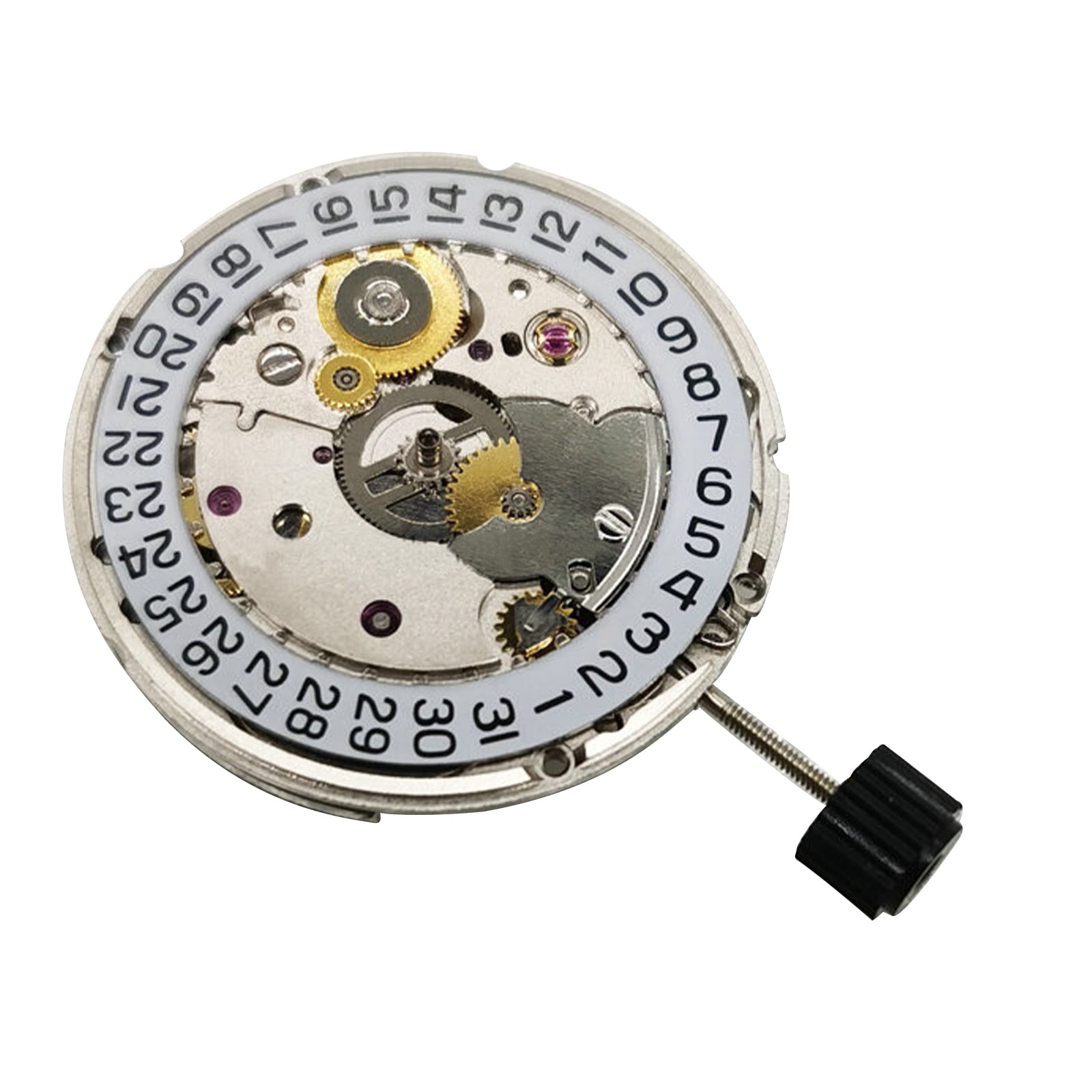 25.6mm Watch Movement Automatic 3 Hand Replacement Parts for ETA C07 ...