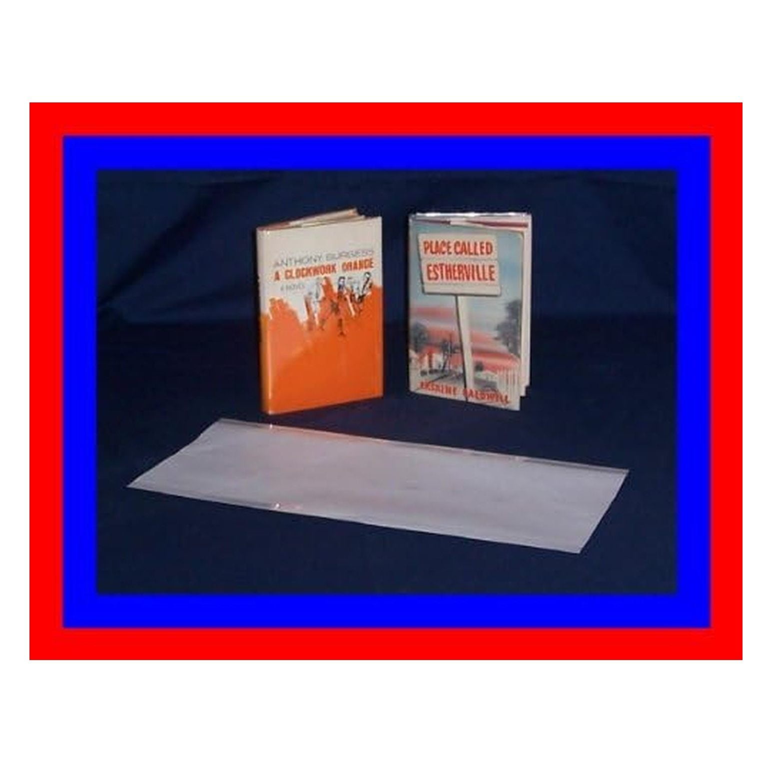 25-8 1/2" x 18 1/2" Archival Fold-On Book Covers - Center-Loading ...