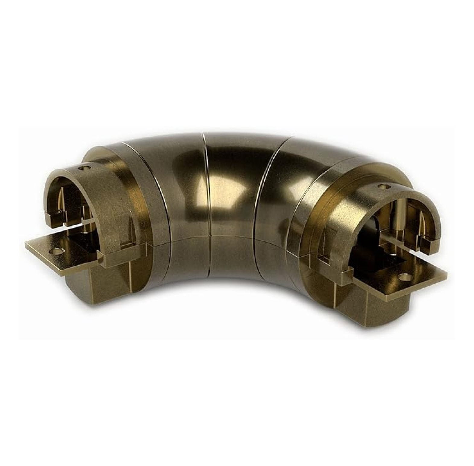 25° - 90° Universal Corner Bend - Antique Brass - Adjustable Bend ...